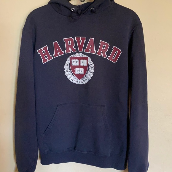 Champion | Tops | Harvard University Navy Hoodie | Poshmark